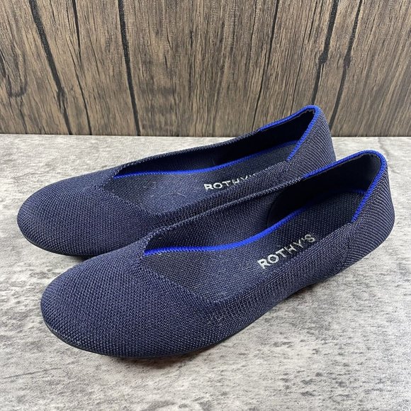 Rothy's | Shoes | Rothys The Flat Round Toe Ballet Flats Womens 7 Us ...